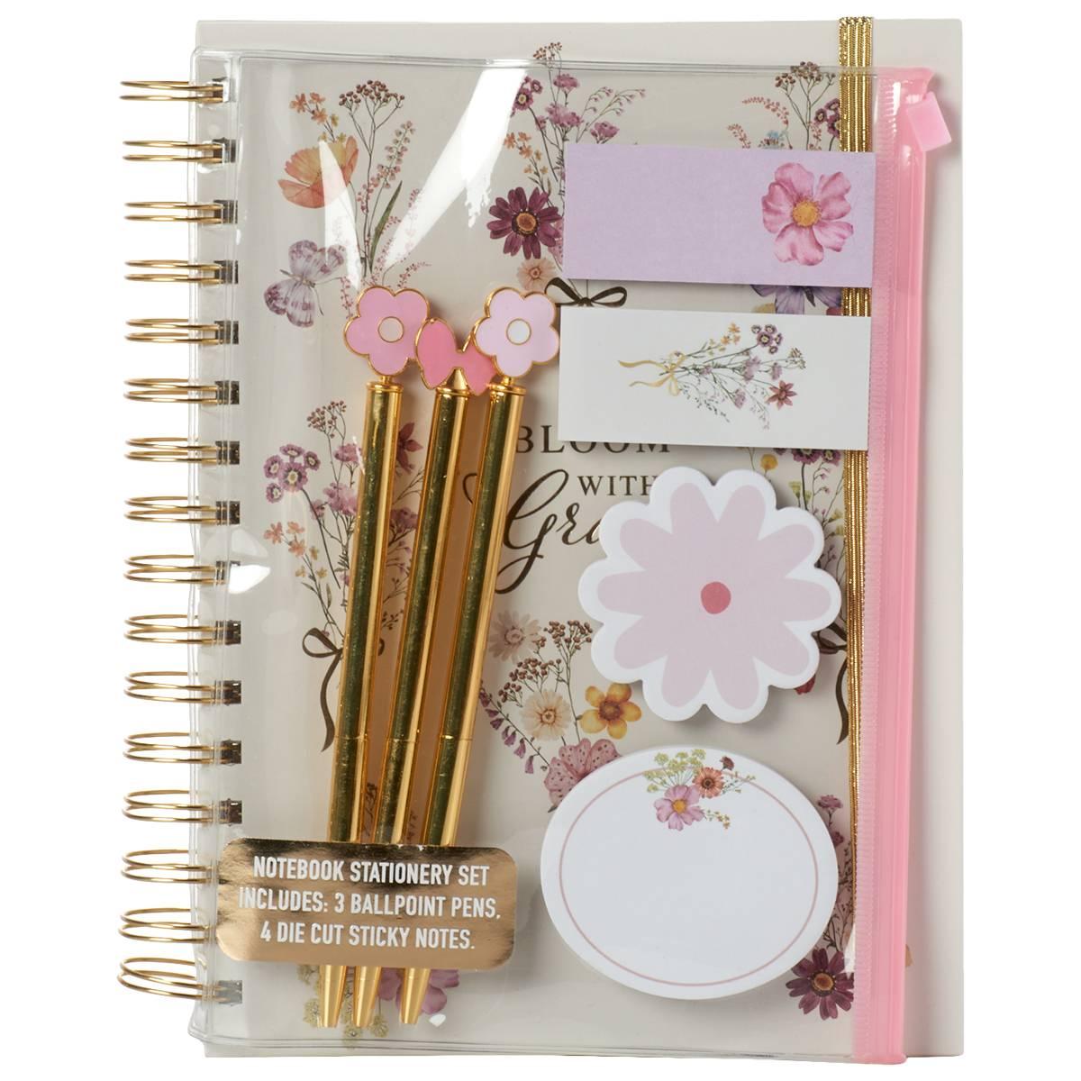 Click here for Bloom With Grace Spiral Notebook Set prices