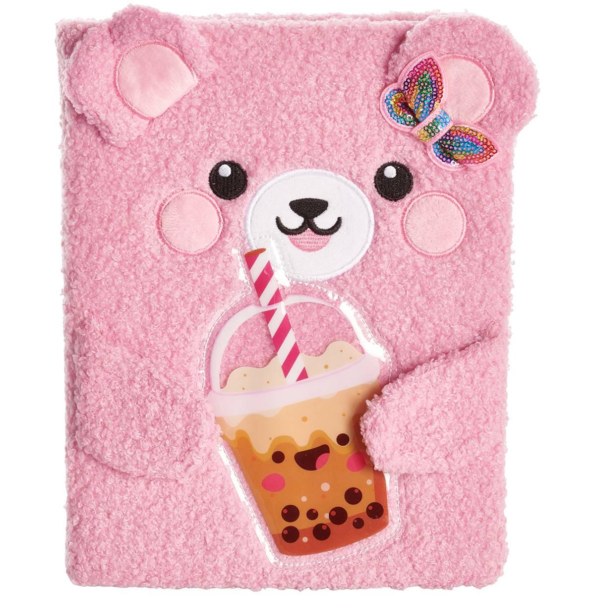 Click here for Girls Votum Boba Bear Fuzzy Sketchbook prices