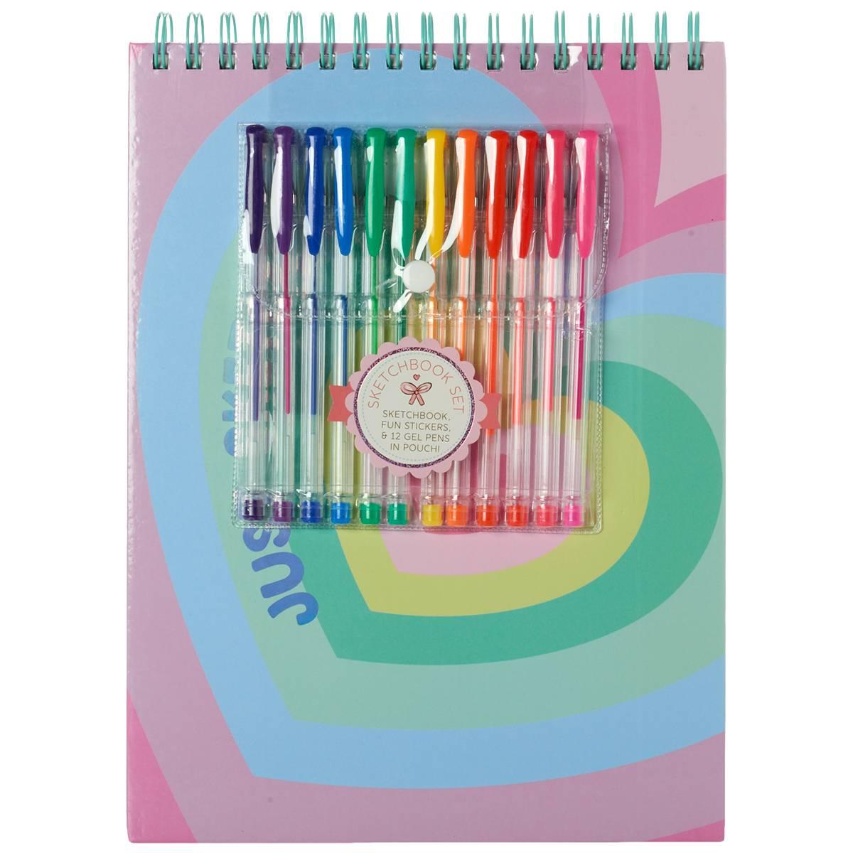 Click here for Girls Votum Just Sketch Rainbow Heart Sketchbook &... prices