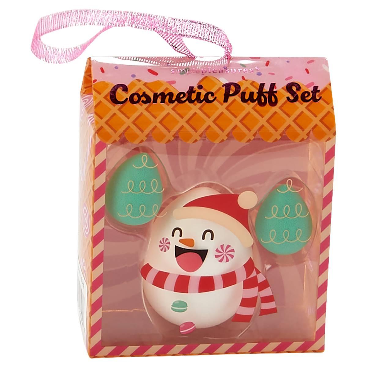 Click here for Simple Pleasures(R) 3pc. Snowman Makeup Sponge Set prices