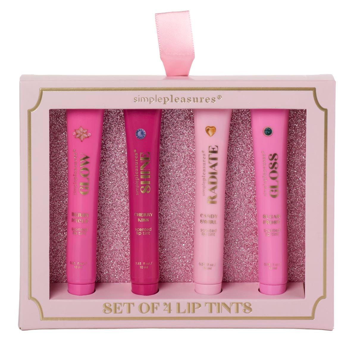 Click here for Simple Pleasures(R) Bejeweled 4pc. Lip Tint Collec... prices