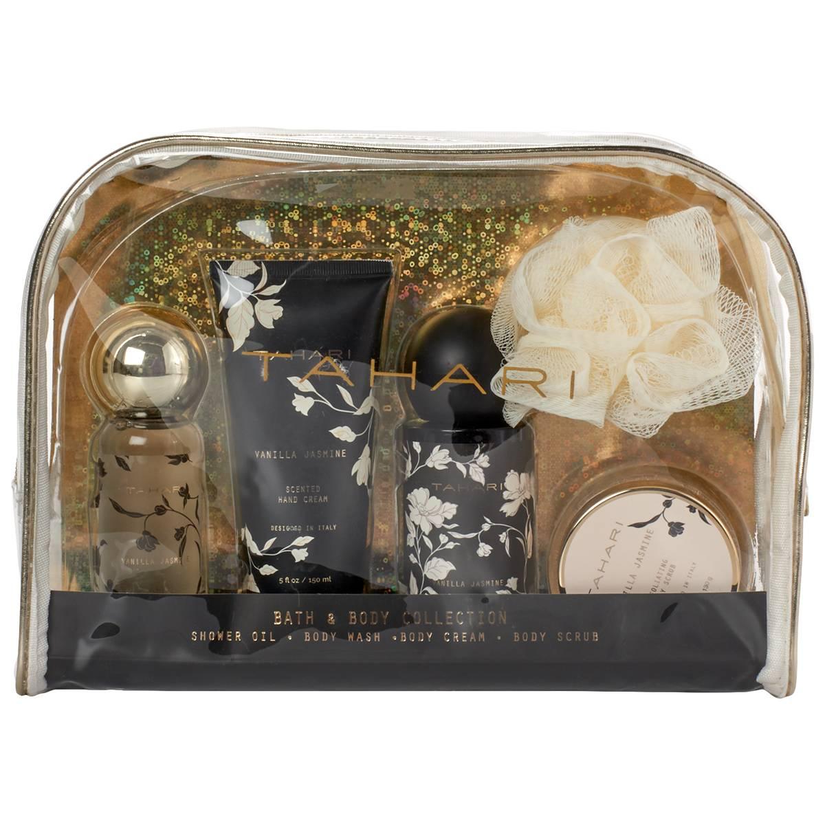 Click here for Tahari Vanilla Jasmine Bath & Body 5pc. Collection prices