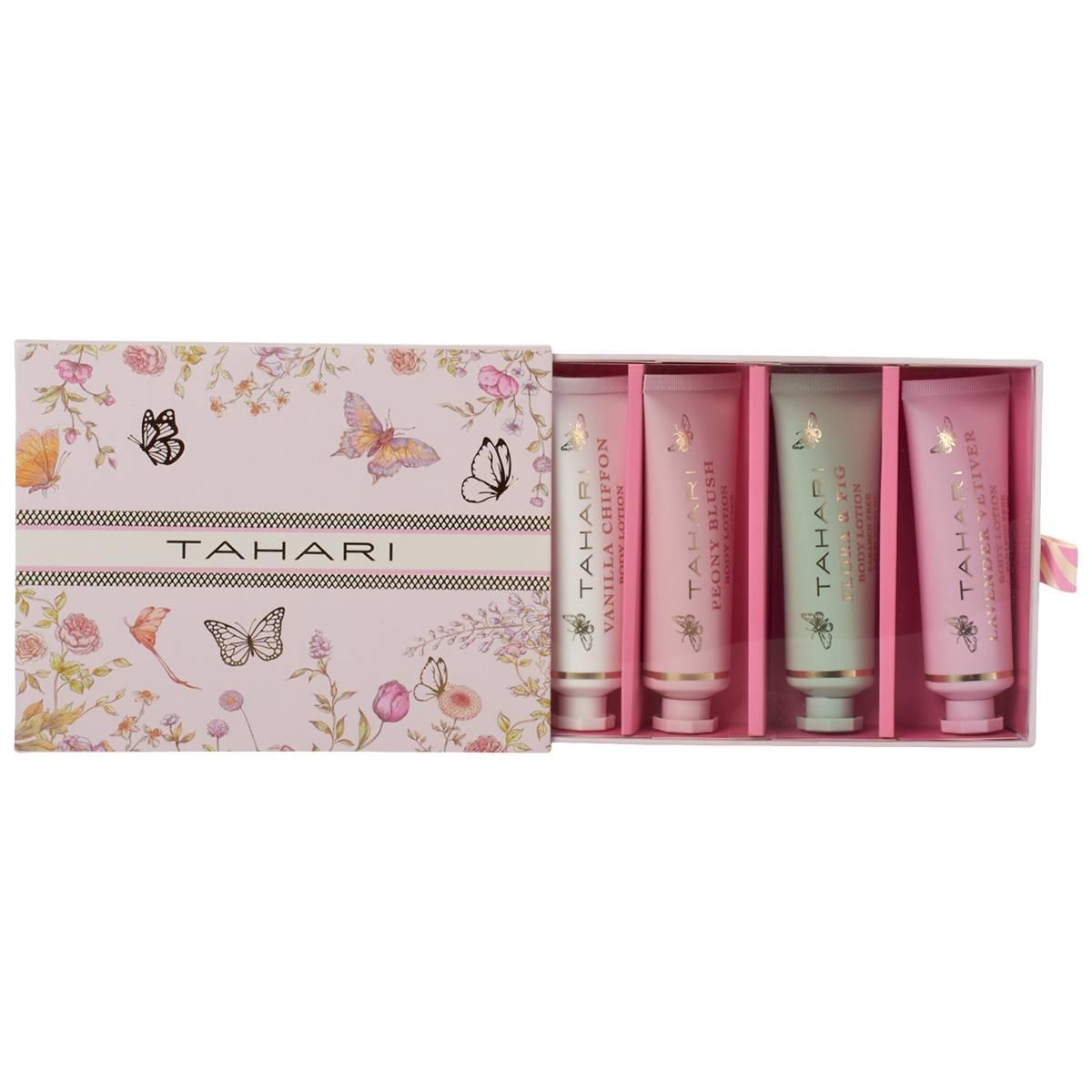 Click here for Tahari Peony Butterfly Garden 4pc. Hand Lotion Set prices