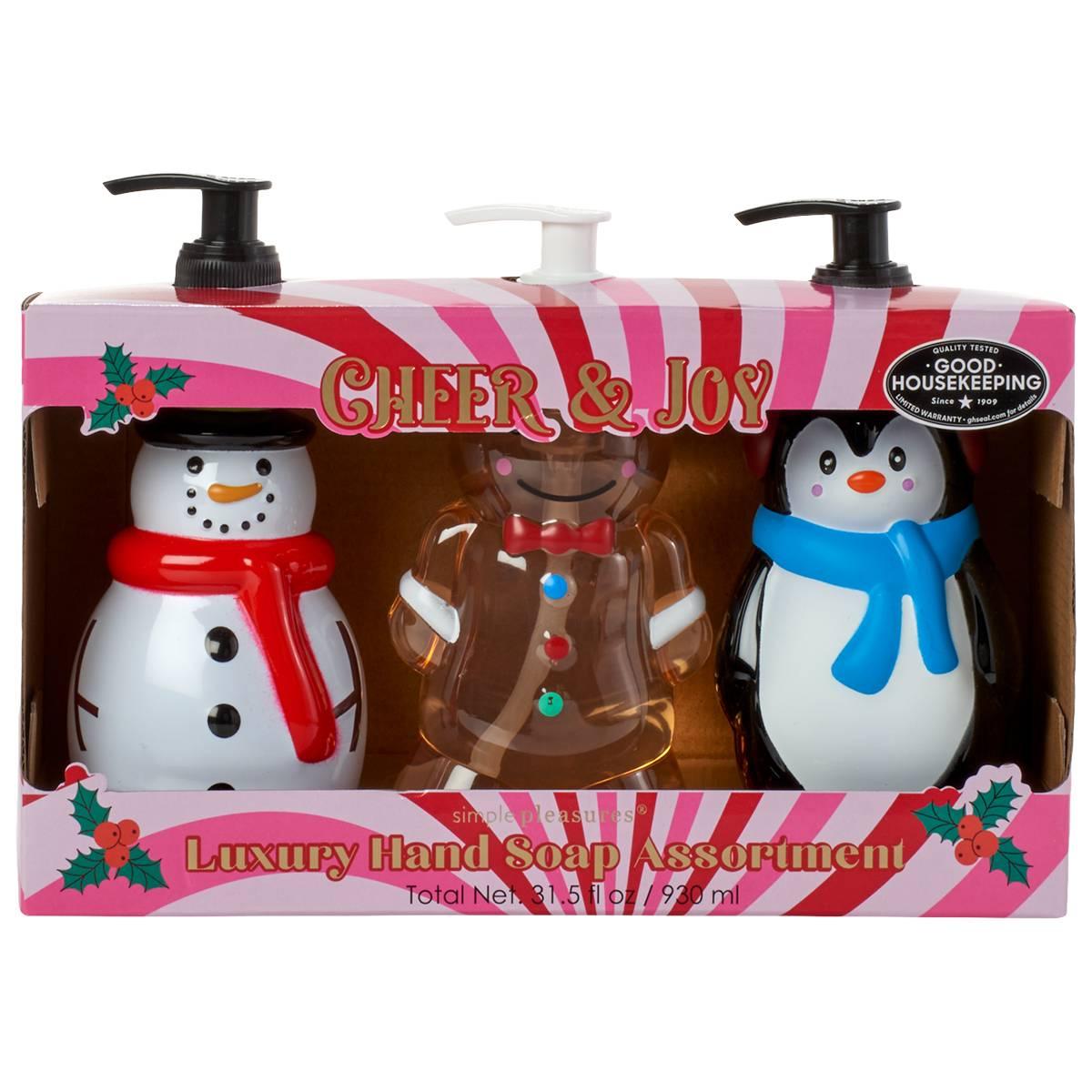 Click here for Simple Pleasures(R) 3pk. Cheer & Joy Hand Soap prices