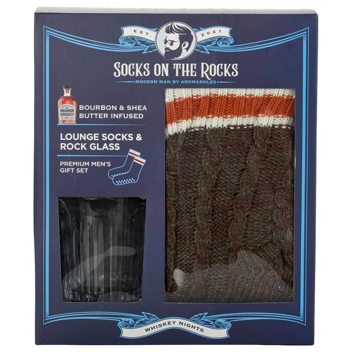 Click here for Aromasoles 2pc. Socks on the Rocks Bourbon Infused... prices