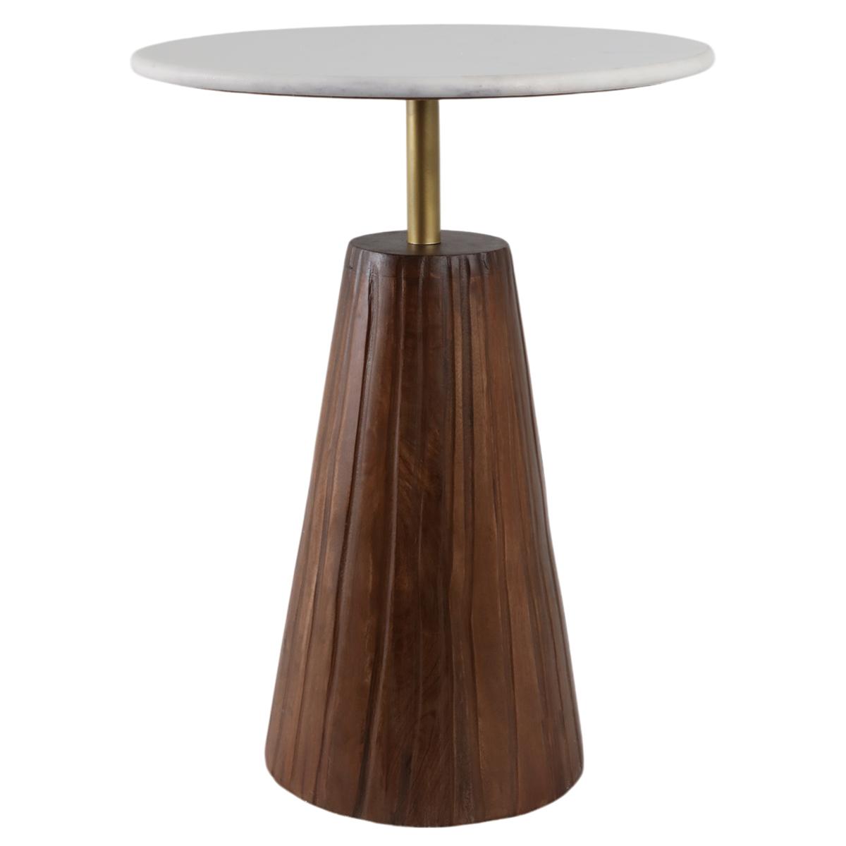 Click here for Sagebrook Home 22in. Fluted Base Marble Top Accent... prices