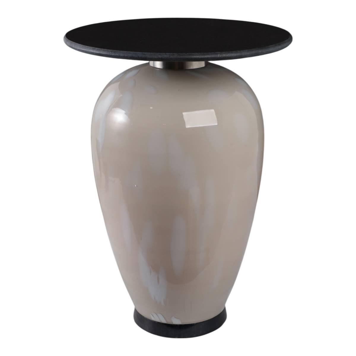 Click here for Sagebrook Home Bahia Tall Art Marble Top Accent Ta... prices