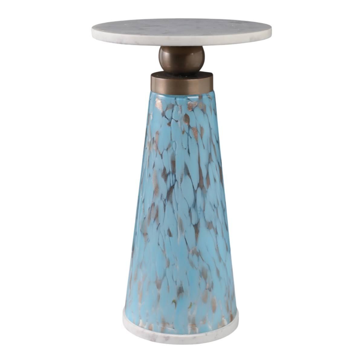 Click here for Sagebrook Home Olivos Art Marble Top Accent Table prices