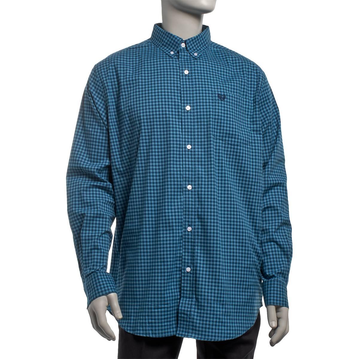 Click here for Mens Big & Tall Chaps Stretch Check Button Down Sh... prices
