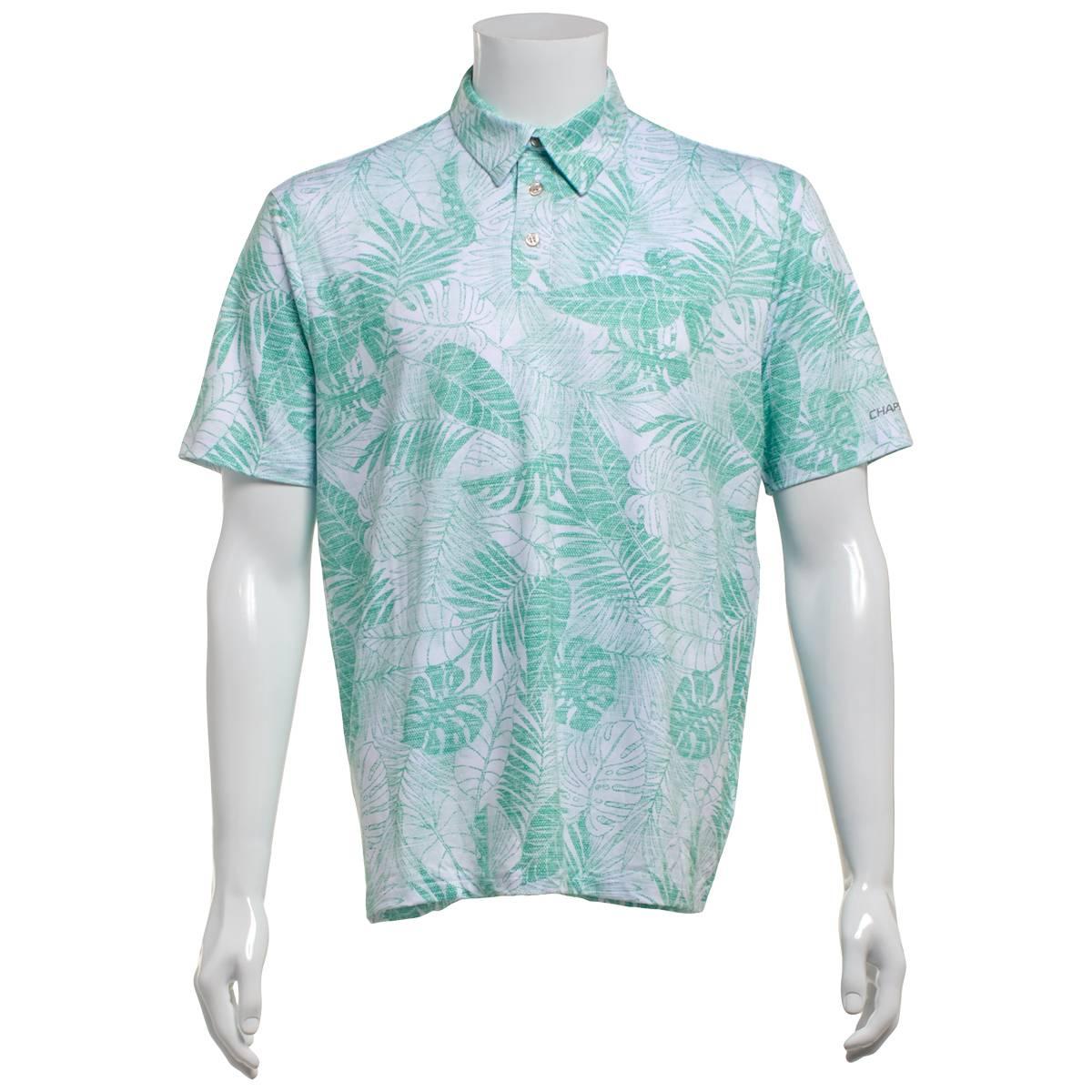 Click here for Mens Chaps Palm Leaf Performance Golf Polo prices