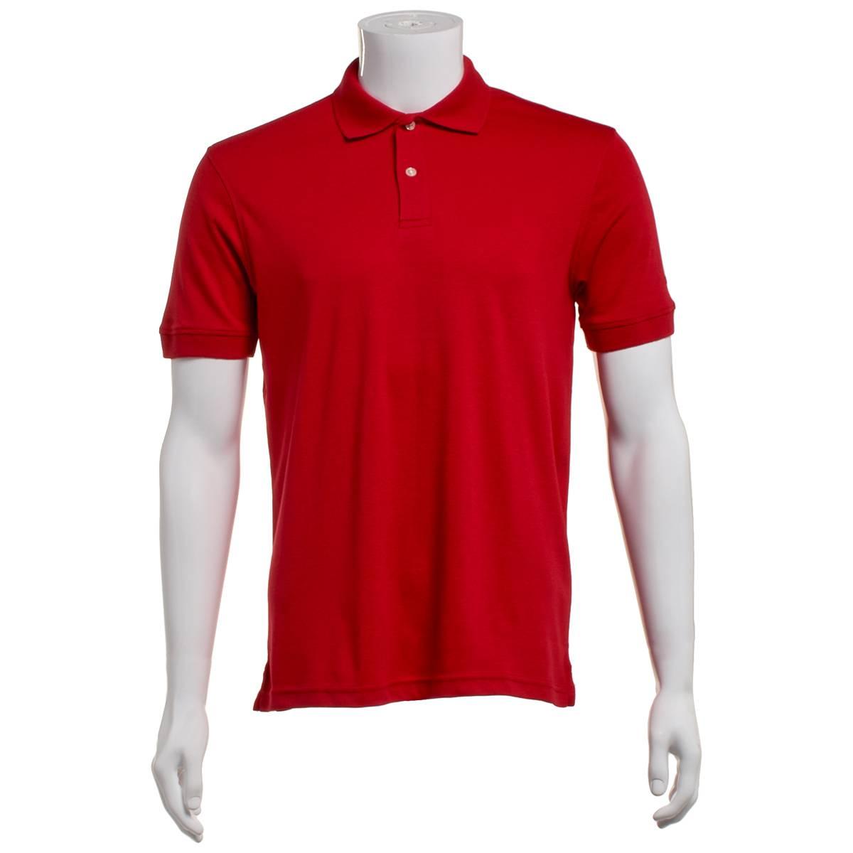 Click here for Mens Chaps Solid Interlock Polo prices