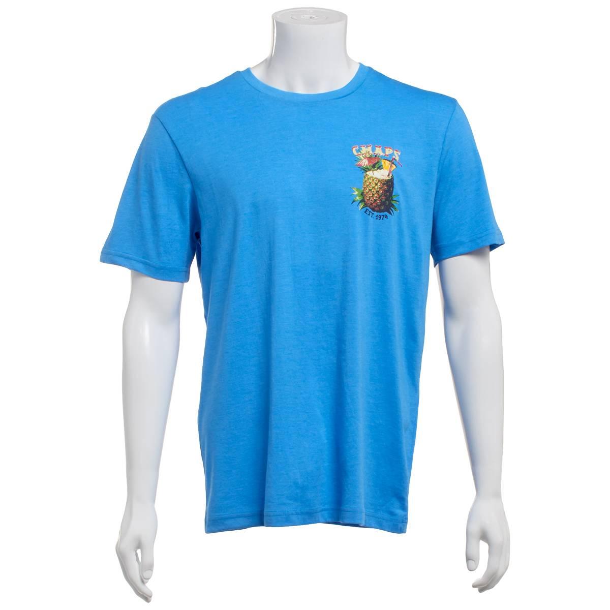 Click here for Mens Chaps Pineapple Drink Short Sleeve Graphic Te... prices