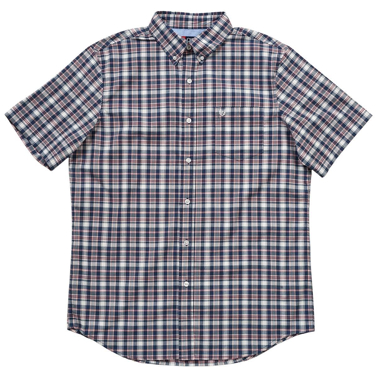 Click here for Mens Chaps Plaid Short Sleeve Button Down Shirt -... prices