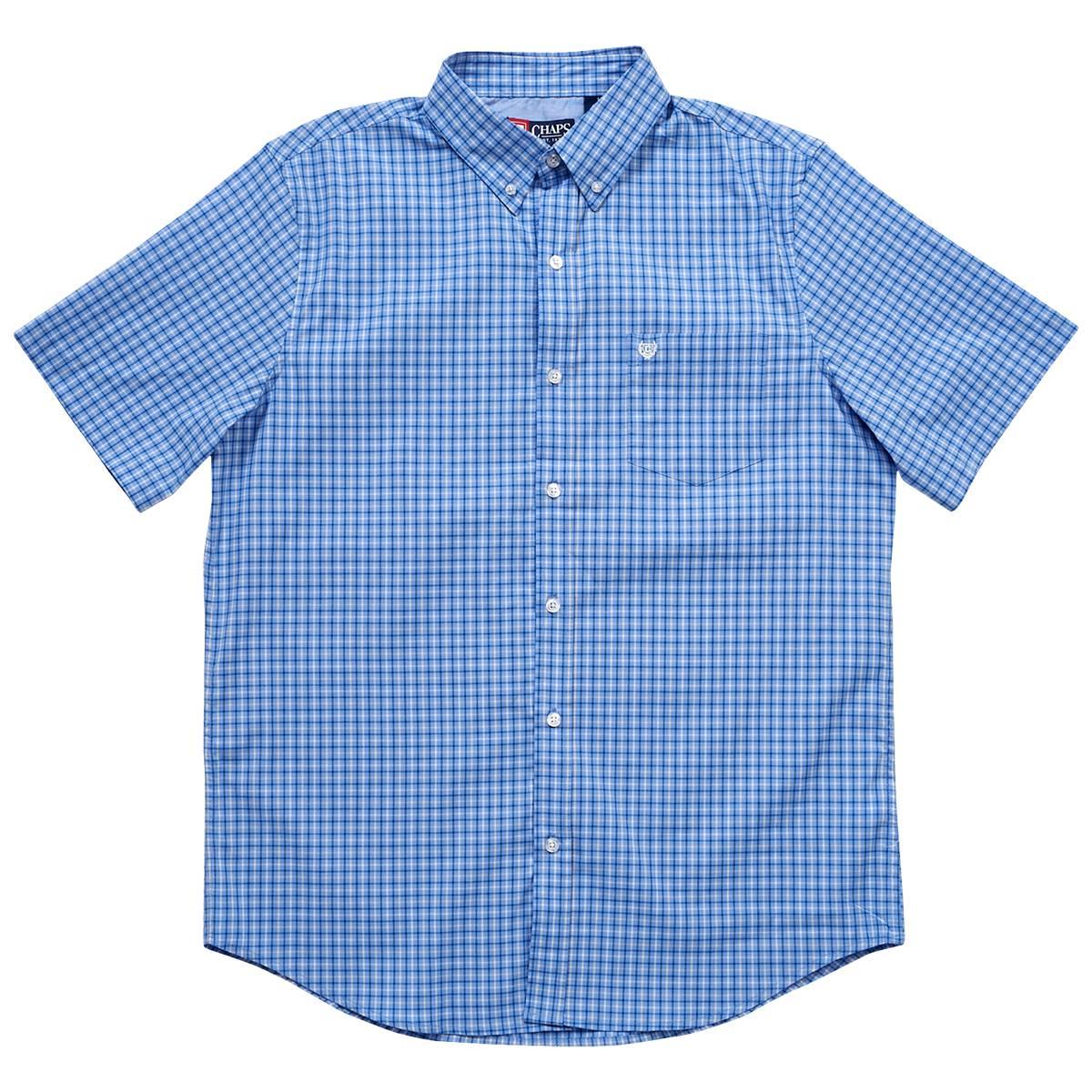 Click here for Mens Chaps Easy Care Plaid Button Down Shirt - For... prices