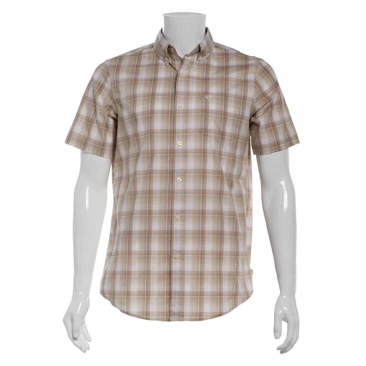 Click here for Mens Chaps Short Sleeve Stretch Button Down Shirt... prices