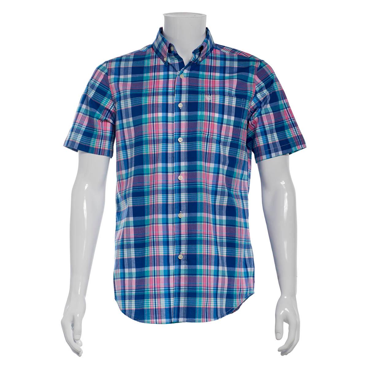 Click here for Mens Chaps Short Sleeve Stretch Button Down Shirt... prices