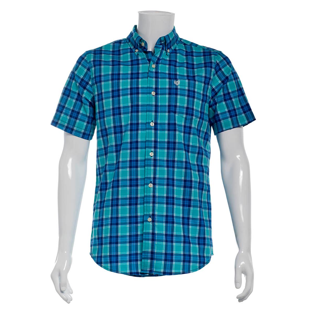 Click here for Mens Chaps Short Sleeve Stretch Button Down Shirt... prices