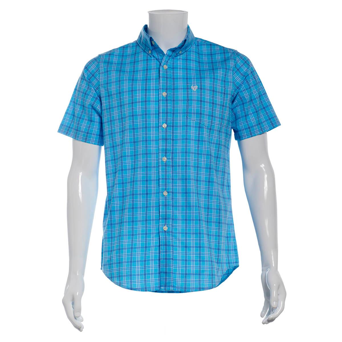 Click here for Mens Chaps Short Sleeve Stretch Button Down Shirt... prices