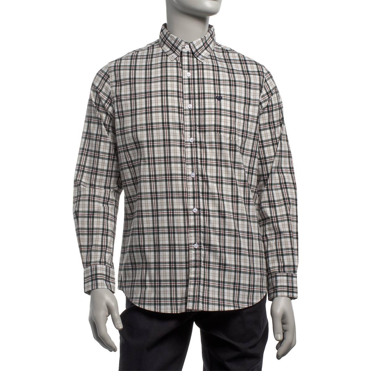 Click here for Mens Chaps Long Sleeve Plaid Button Down Shirt - W... prices