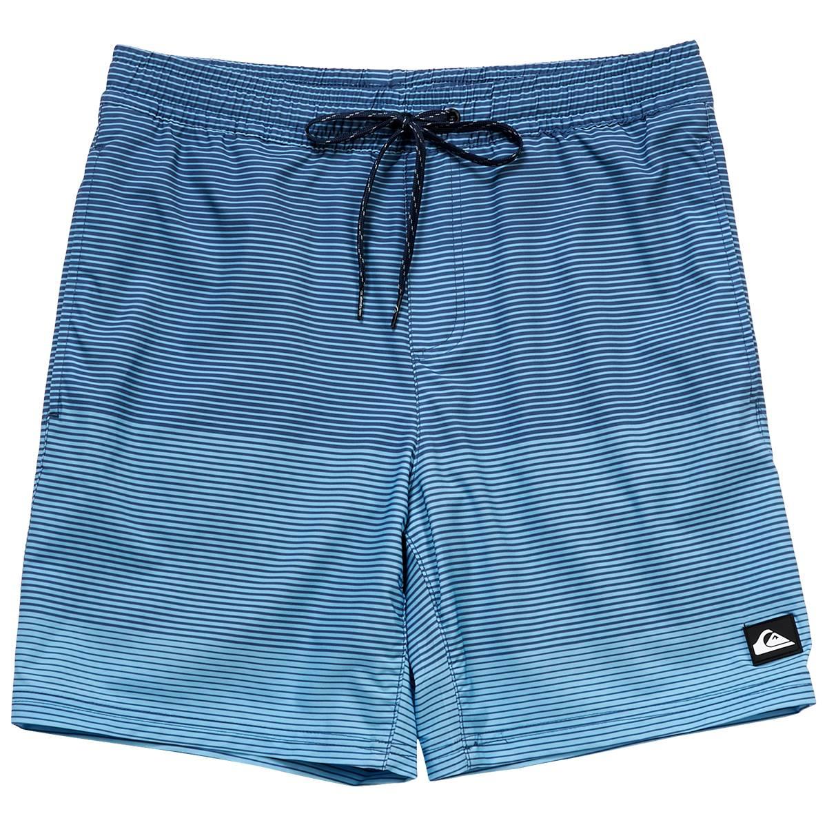 Click here for Young Mens Quiksilver Ombre Striped Swim Trunks prices