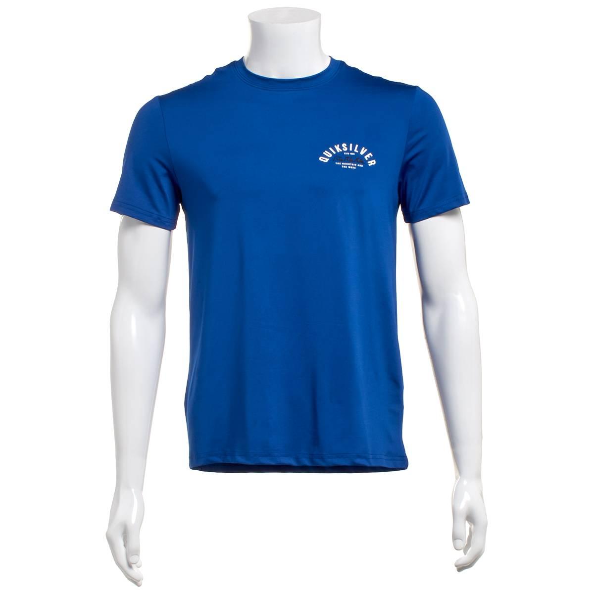 Click here for Mens Quiksilver Logo Lockup Short Sleeve Rash Guar... prices