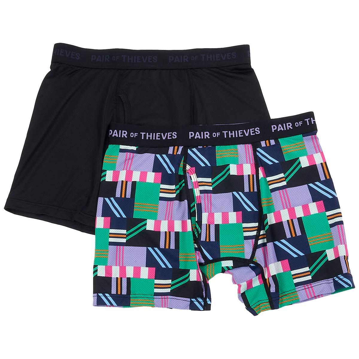 Click here for Mens Pair of Thieves 2pk. Shoots Ladders Boxer Bri... prices