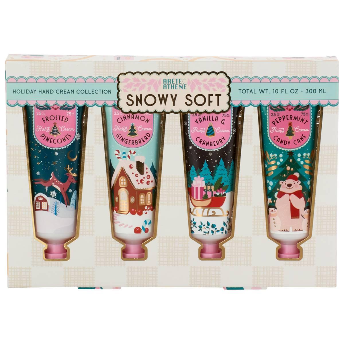 Click here for Arete & Athene Snowy Soft Holiday Hand Cream 4pc.... prices