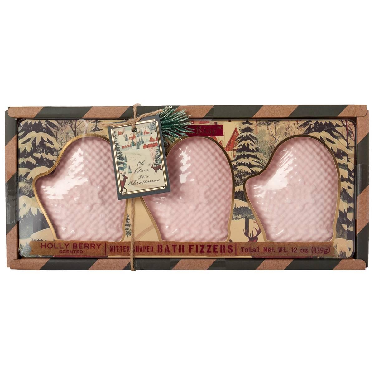 Click here for Maison De Base Holly Berry-Scented Mitten-Shaped B... prices