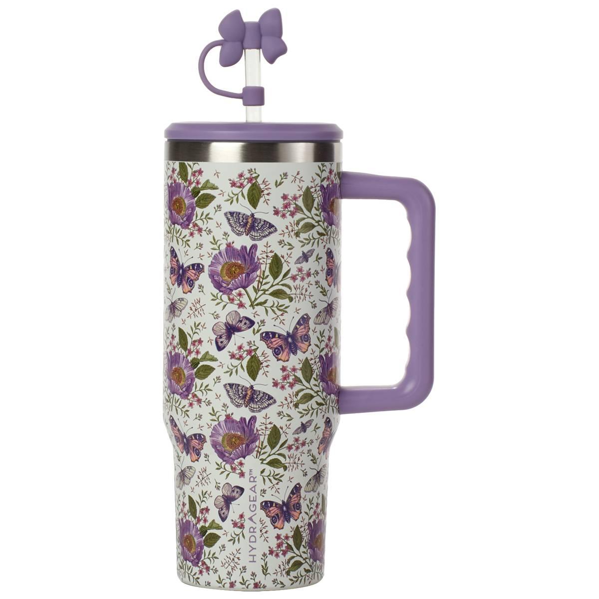 Click here for Agenda 30oz. 3D Purple Butterfly Tumbler prices