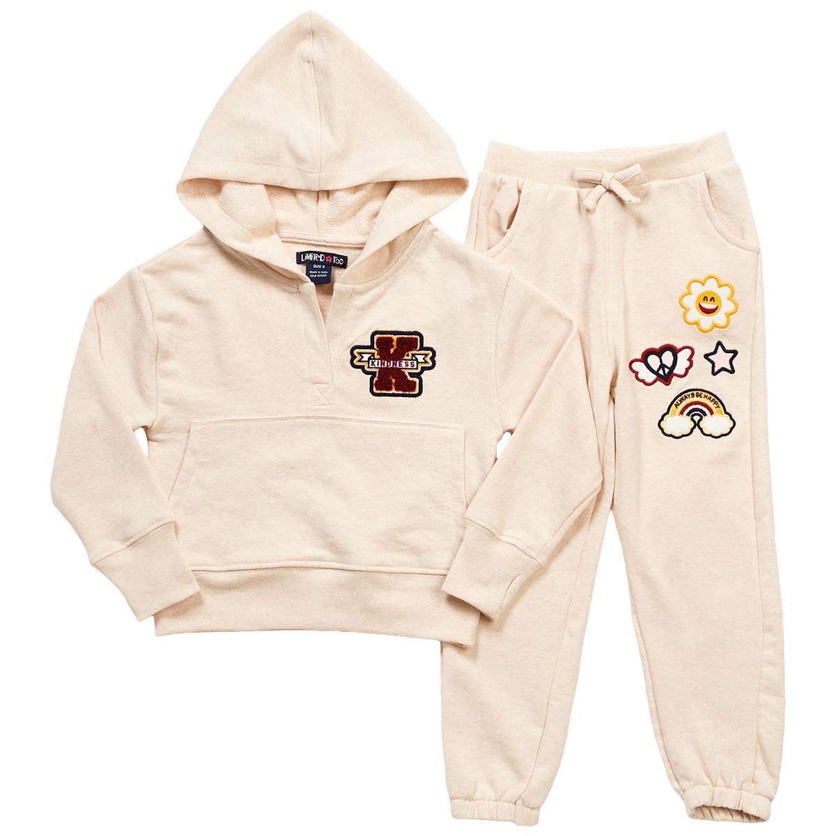 Click here for Girls (4-6x) Limited Too(tm) 2pc. Kindness Hoodie... prices