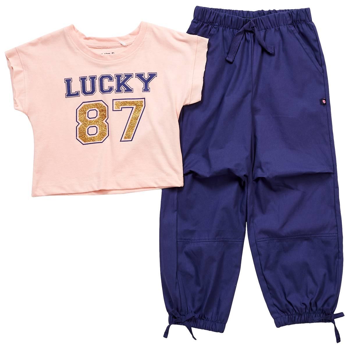 Click here for Girls (4-6x) Limited Too(tm) 2pc. Lucky Top & Line... prices
