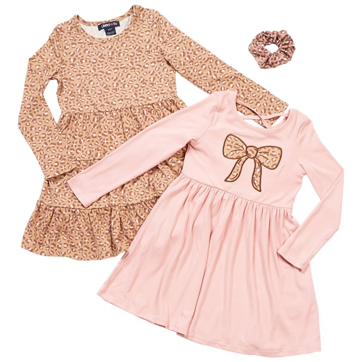 Click here for Girls (4-6x) Limited Too(tm) 2pk. Yummy Bow & Leop... prices