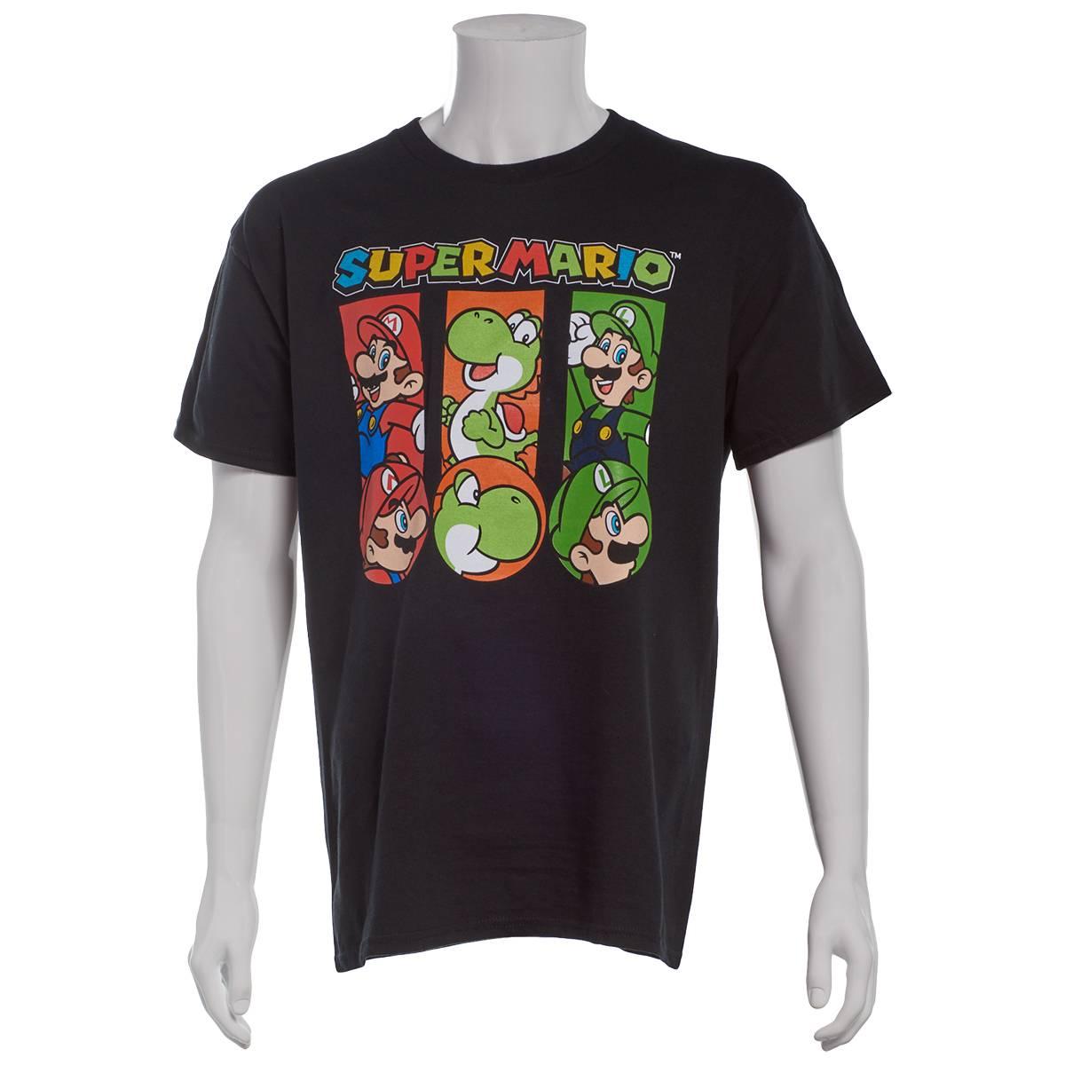 Click here for Young Mens Nintendo Super Mario(tm) Three Up Graph... prices