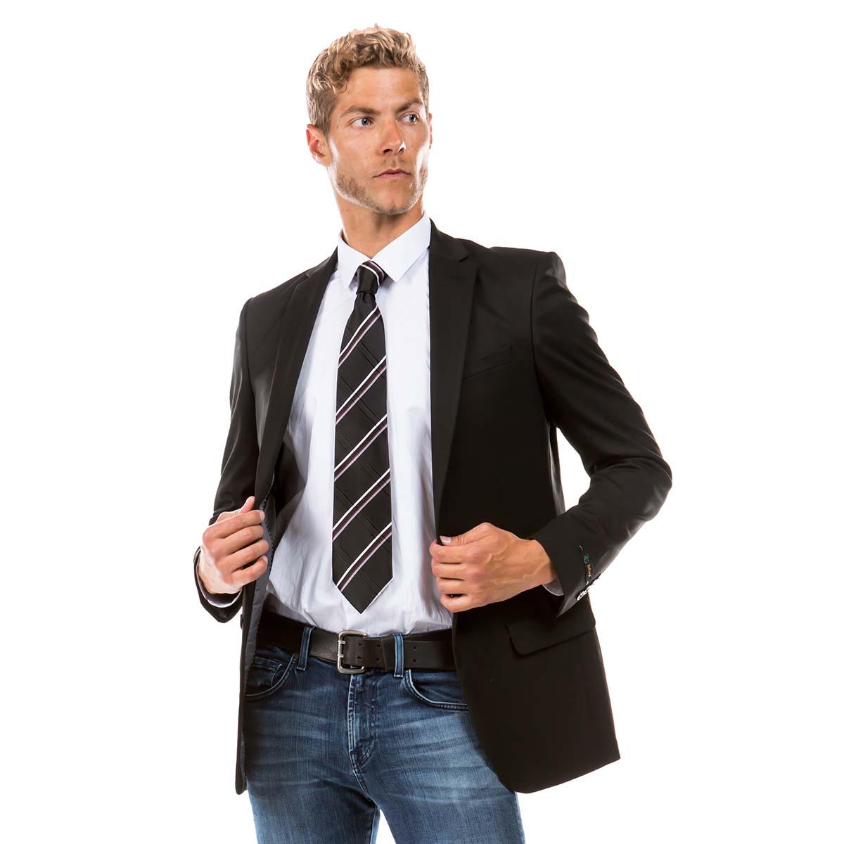 Click here for Mens ZeGarie Slim Fit Suit Jacket prices