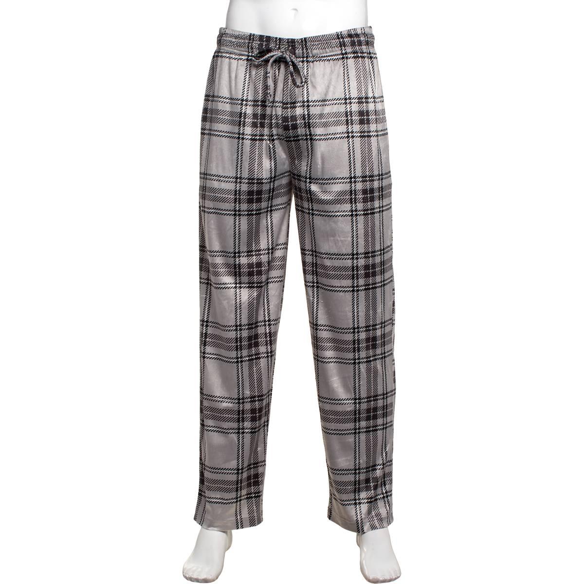 Click here for Mens Preswick & Moore(R) Light Grey Silk Fleece Pa... prices