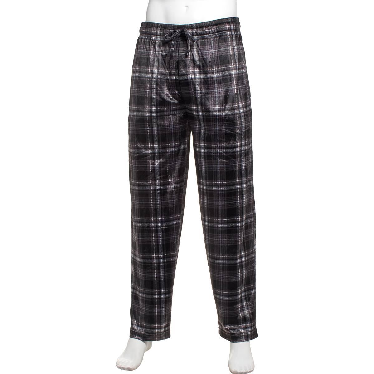 Click here for Mens Preswick & Moore(R) Black/White Plaid Silk Fl... prices
