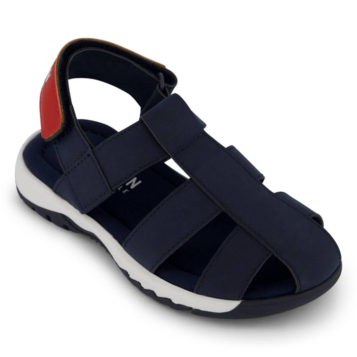 Kenneth Cole Reaction Boys Benjamin Casey Fisherman Sandals - Toddler