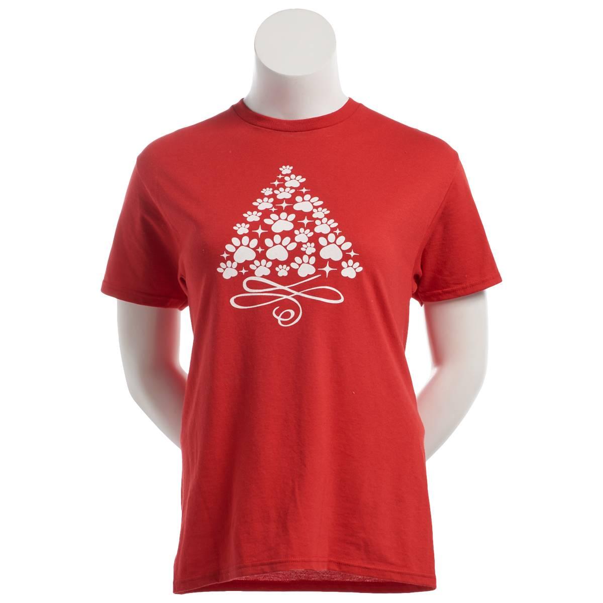 Click here for Womens JERZEES Paw Tree Tee prices
