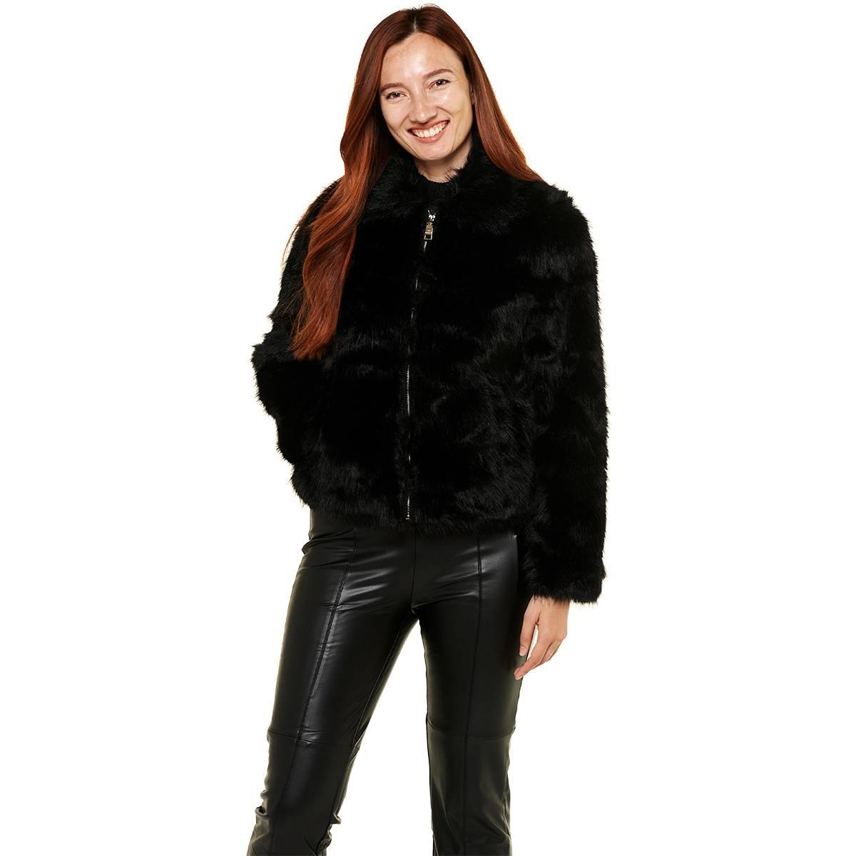 Click here for Womens Steve Madden Short Faux Fur Jacket prices