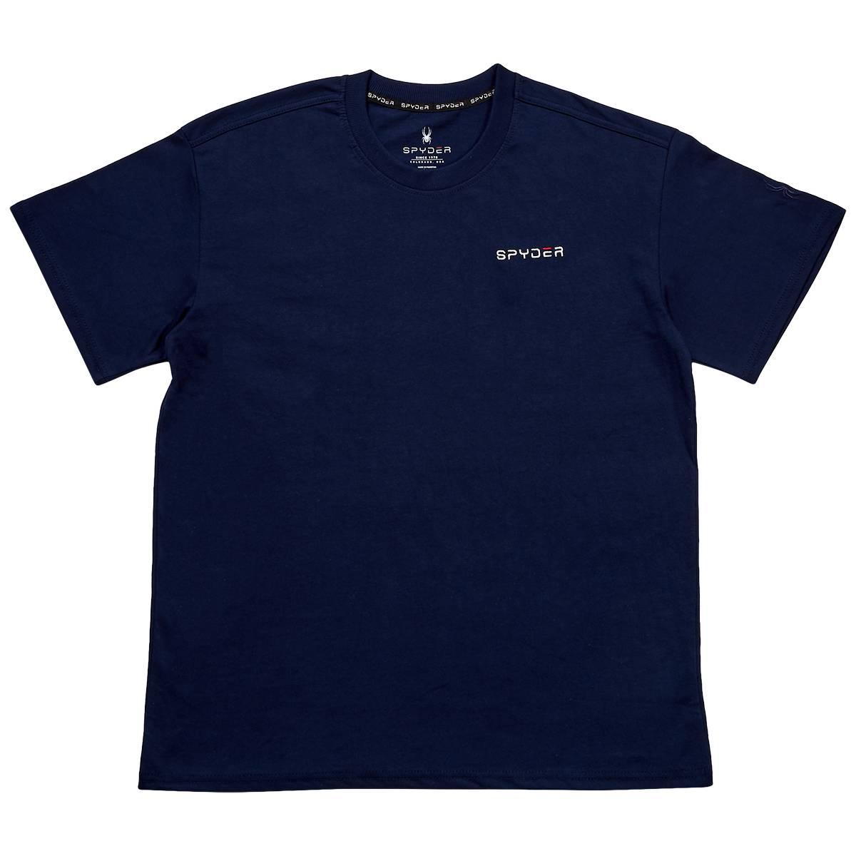 Click here for Mens Spyder Left Sleeve Logo Short Sleeve Tee - Na... prices