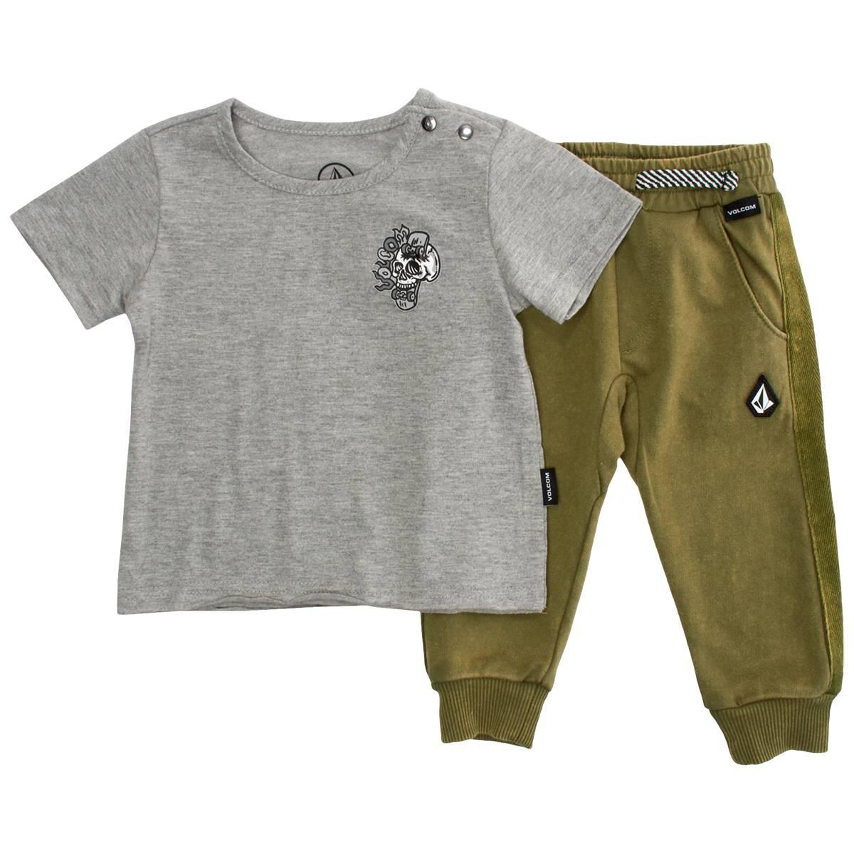 Click here for Baby Boy (12-24M) Volcom Skull Back Art Tee & Jogg... prices