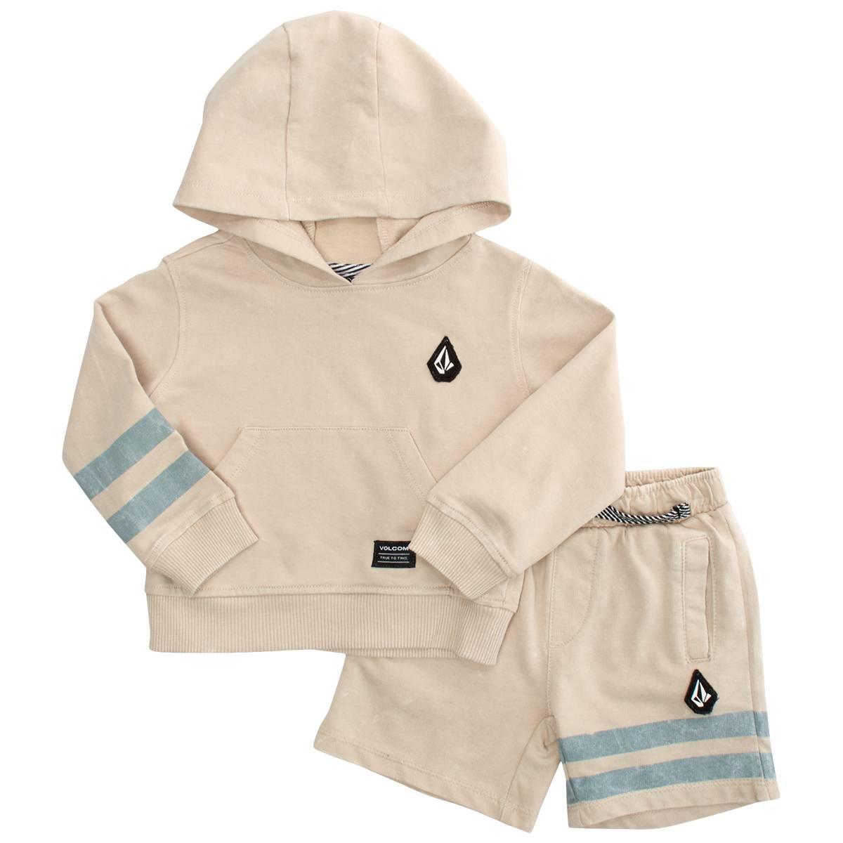 Click here for Baby Boy (12-24M) Volcom Solid Terry Hoodie & Shor... prices
