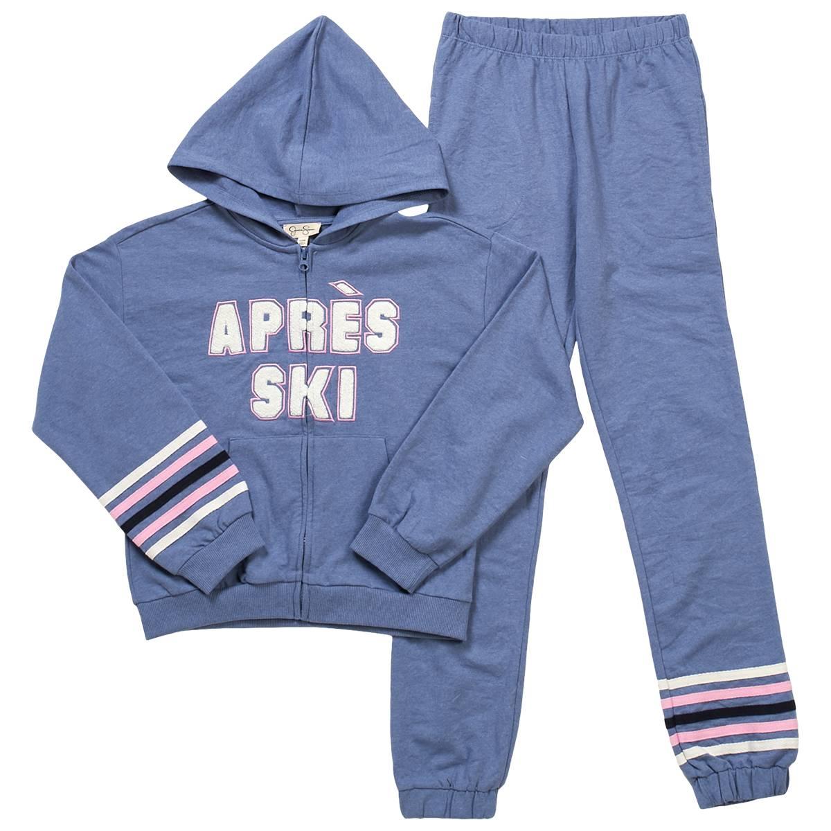 Click here for Girls (7-16) Jessica Simpson Apres Ski Zip Hoodie... prices