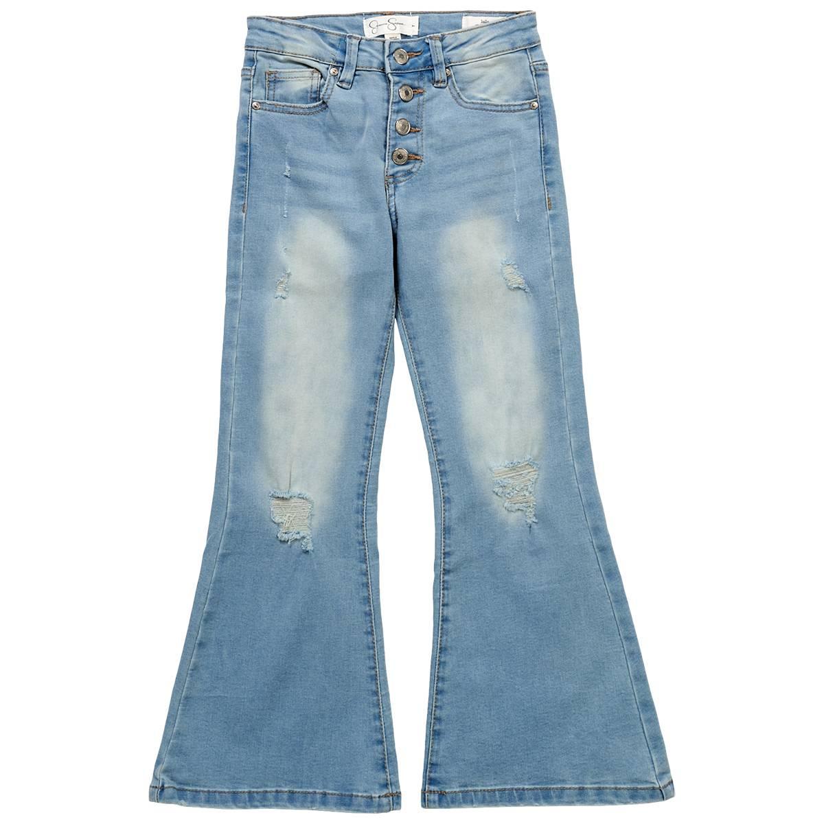 Click here for Girls (7-16) Jessica Simpson Destructed Ultra Flar... prices