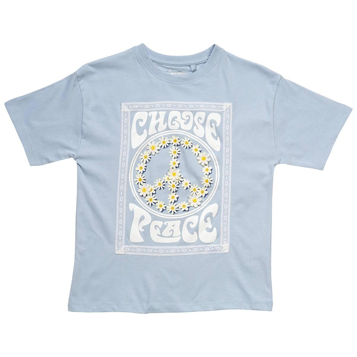 Click here for Girls (7-16) Jessica Simpson Choose Peace Oversize... prices