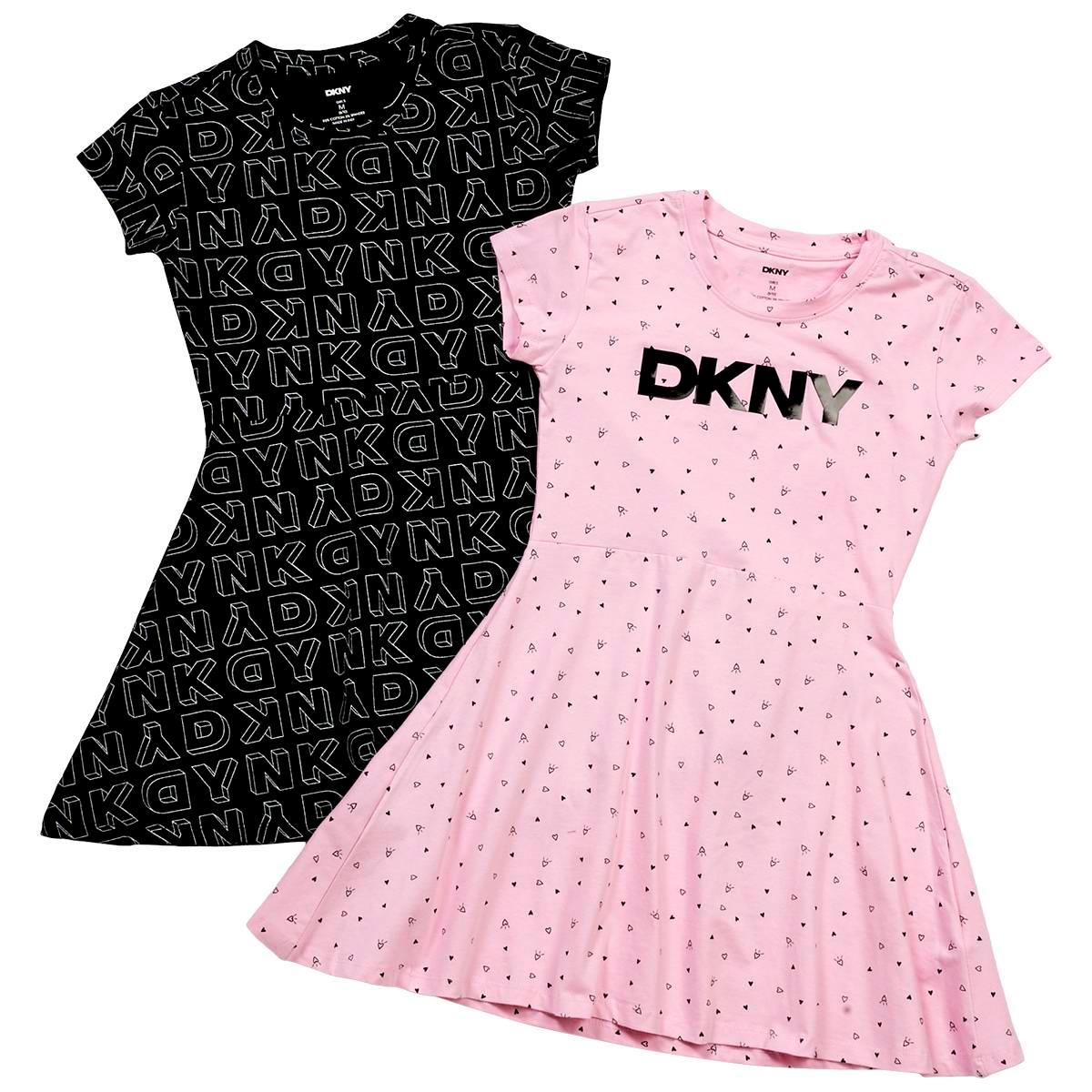 Click here for Girls (7-16) DKNY 2pk Logo Dresses prices