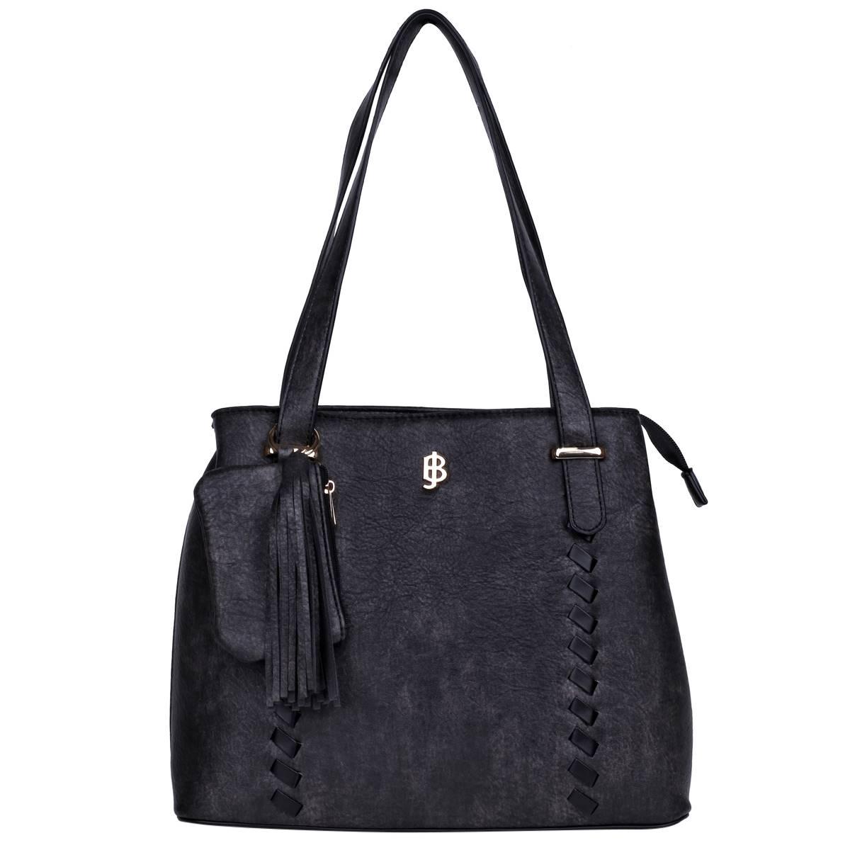 Click here for Buxton Whip Stitch Vegan Leather Tote prices