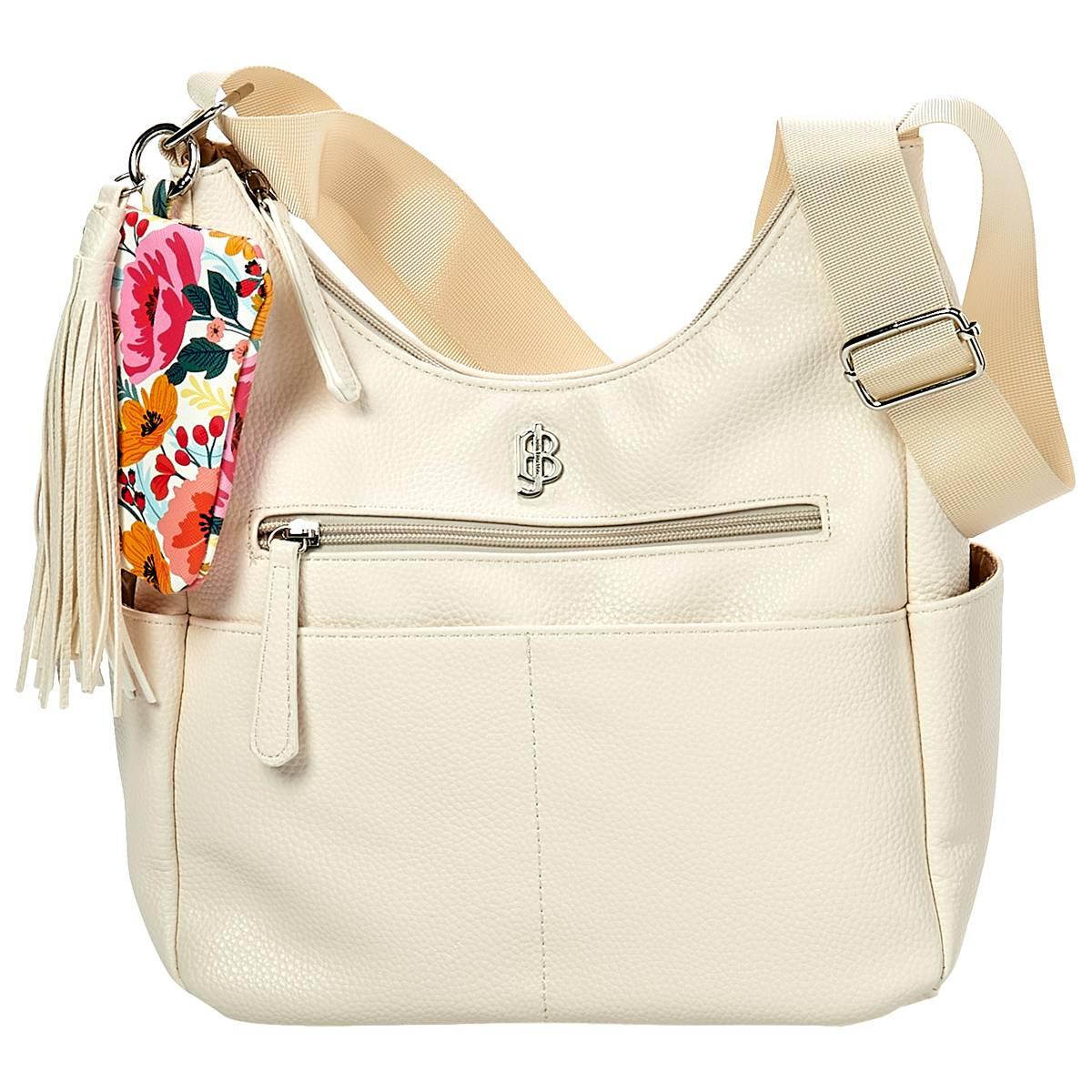 Click here for Buxton Julia Vegan Leather Hobo prices