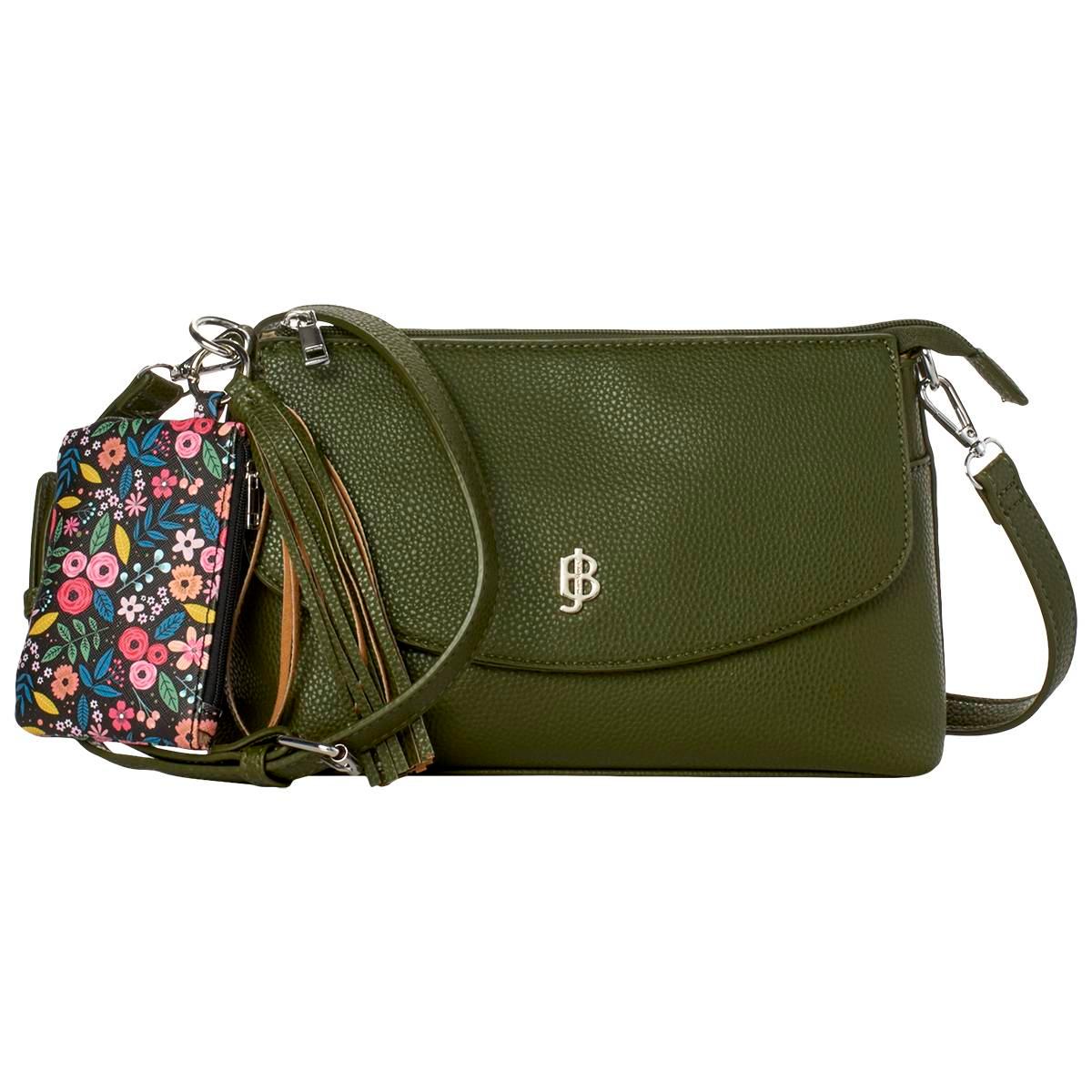Click here for Julia Buxton Flap Crossbody with Coin Purse prices