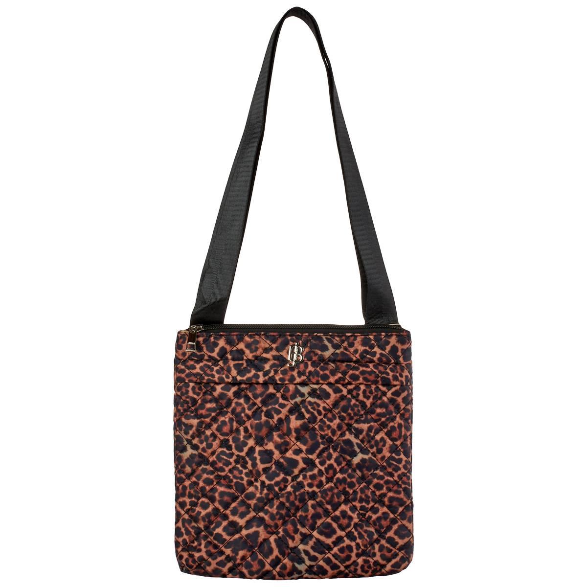 Click here for Julia Buxton Quilted Leopard Nylon Crossbody prices
